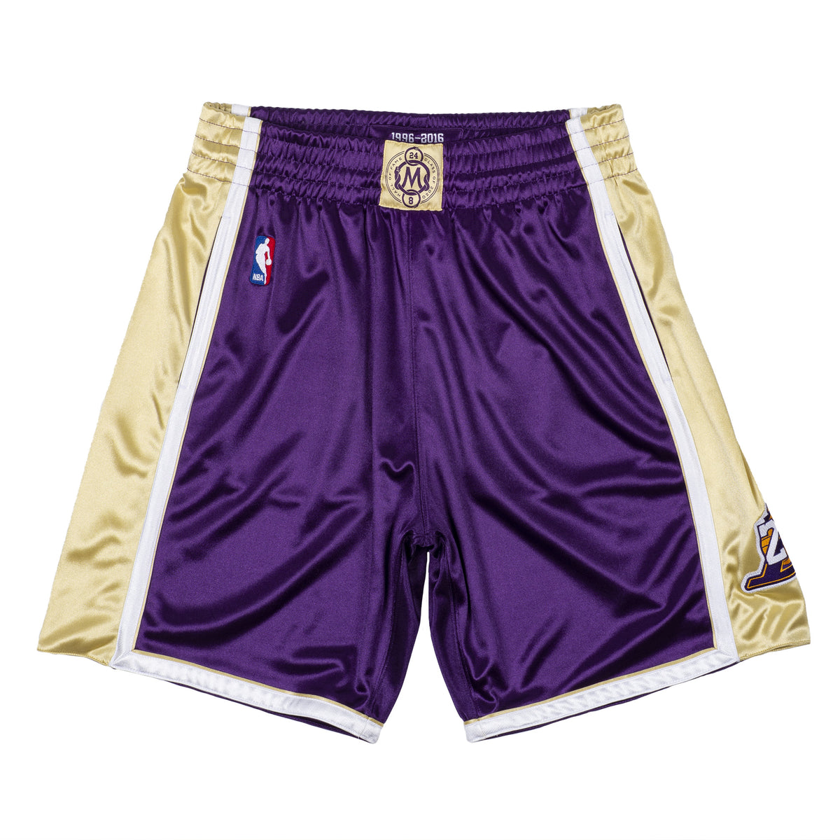 NBA Authentic Shorts Lakers 1996 Kobe Bryant Purple | Mitchell & Ness ...