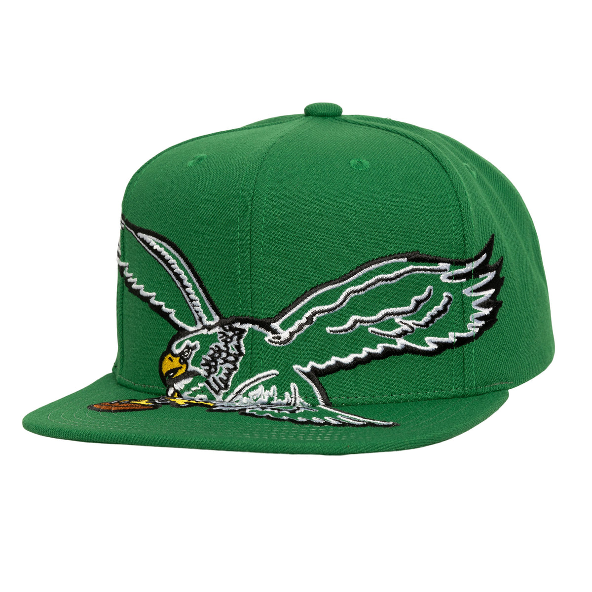 Gorra M&N NFL XL Logo Snapback Eagles Verde | Espíritu de Filadelfia